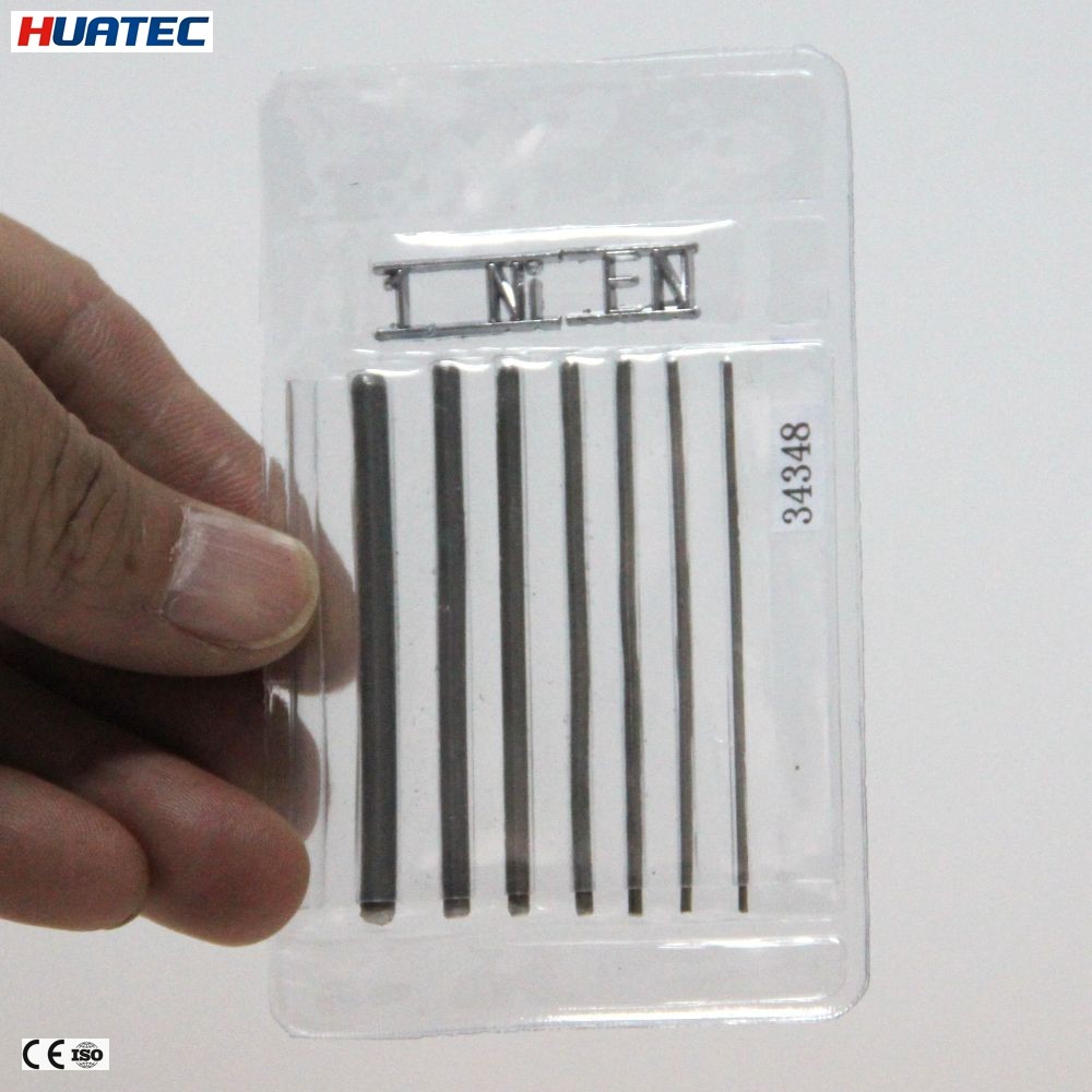 크기 6과 10 유럽 기준 EN 462-1 철사 유형 Penetrameter